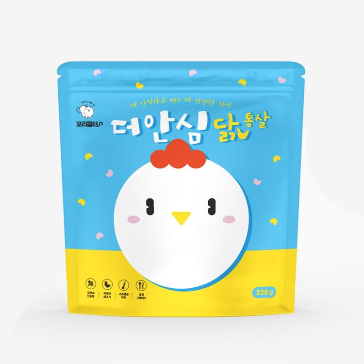 에코펫위드 더안심 닭 통살 22gx10개 강아지 고양이 보양식 국산 간식 홈플러스 택배배송