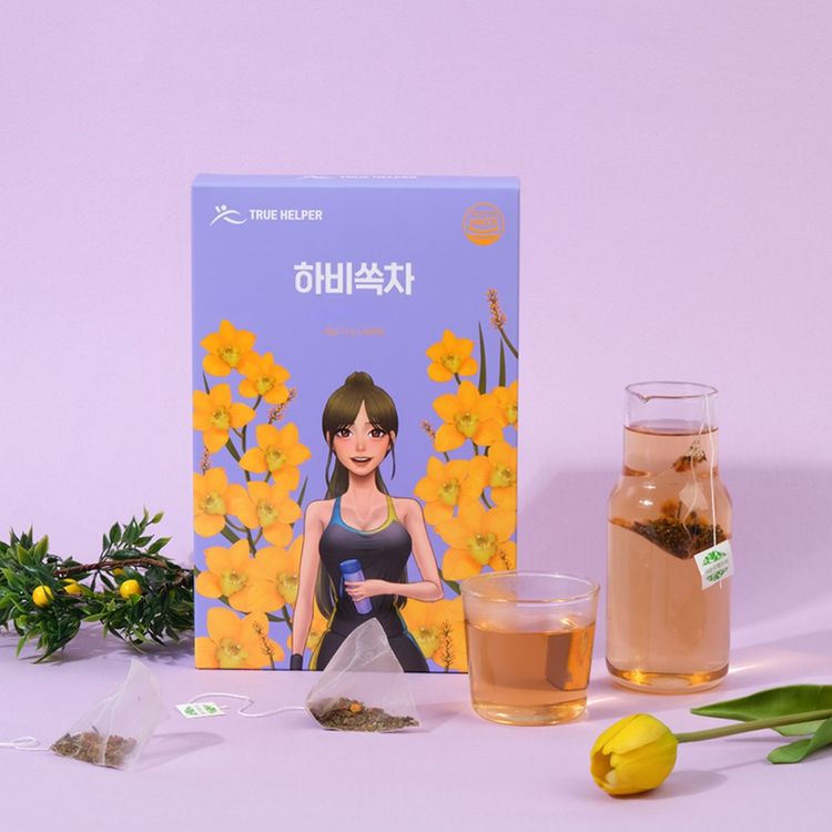 트루헬퍼 하비쏙차 티백 15g X 30t X 1봉 질경이호박팥감초 홈플러스 택배배송