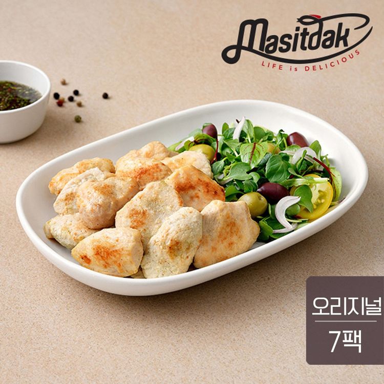 맛있닭 스팀 닭가슴살 오리지널 100gx7팩700g 홈플러스 택배배송