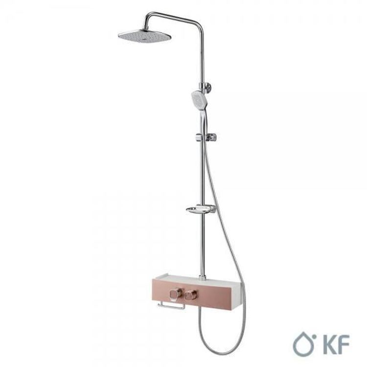 Kf 선반형해바라기샤워기 Kfb 12000 로즈골드 홈플러스 택배배송