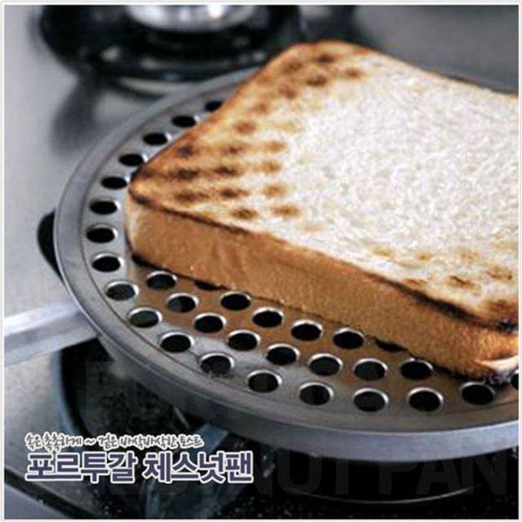 포르투갈 토스트 체스넛팬 토스트팬 다용도 팬 홈플러스 택배배송