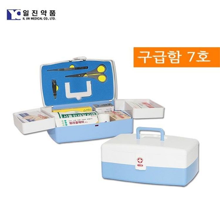 가족 안전 비상용 응급 약상자 구급함 7호 박스 홈플러스 택배배송