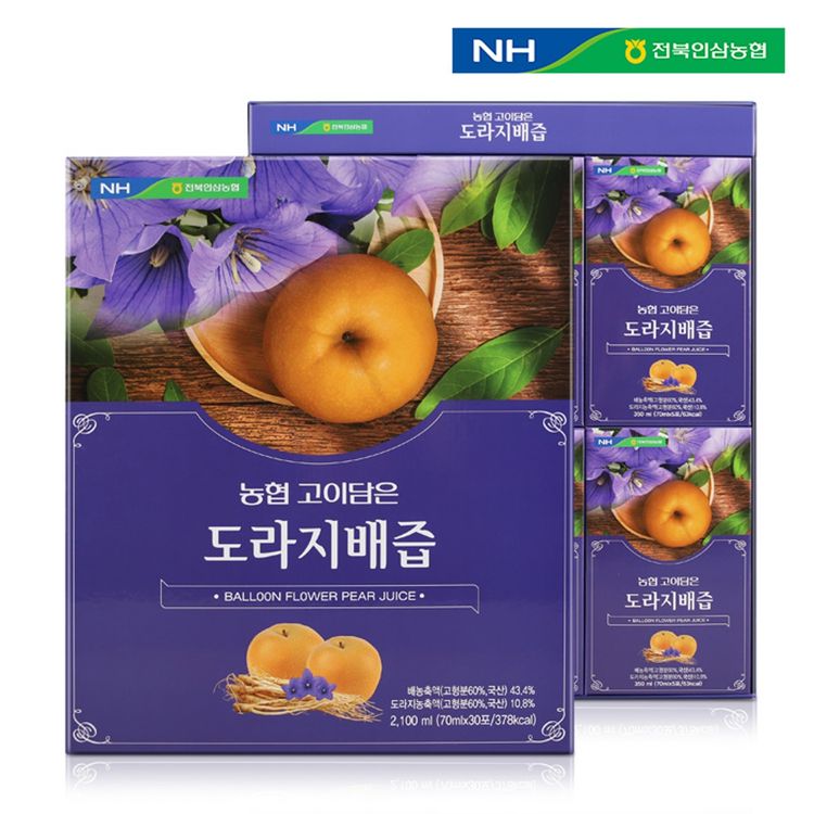 전북인삼농협 고이담은 도라지배즙 70ml30포 홈플러스 택배배송
