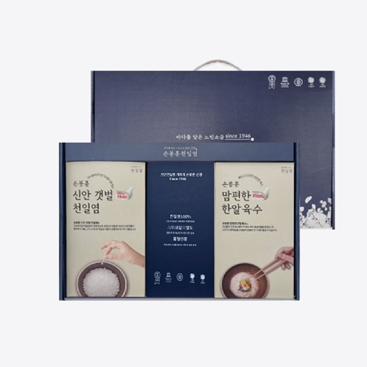 손봉훈천일염 요리의 정석 2종세트 굵은천일염한알육수 홈플러스 택배배송