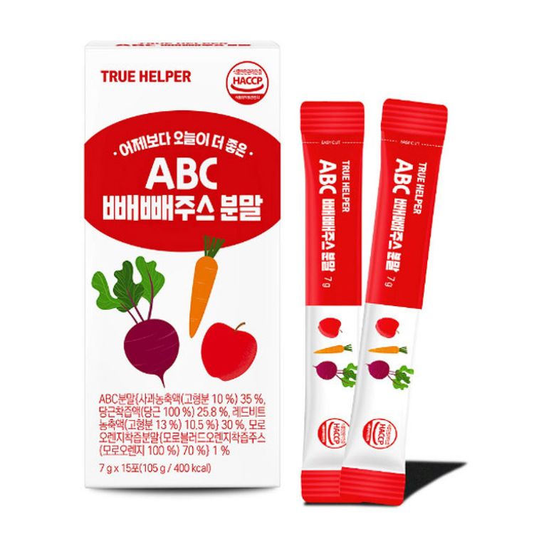 Abc 빼빼주스 분말 클렌즈 다이어트 7gx15포 15일분 홈플러스 택배배송