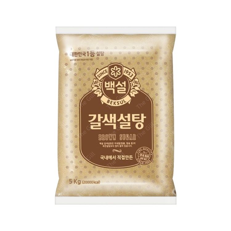 신선하이 식자재 Cj제일제당 백설 갈색설탕5kg 1개입 홈플러스 택배배송