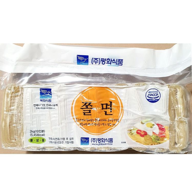 국수맛집 한끼식사 쫄면사리 평화 2kx7 홈플러스 택배배송