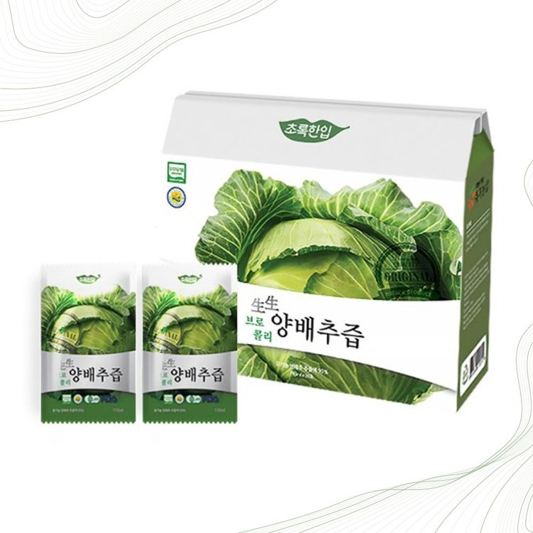 굿소일 유기농 양배추 브로콜리 추출액 즙 110ml 30포 홈플러스 택배배송