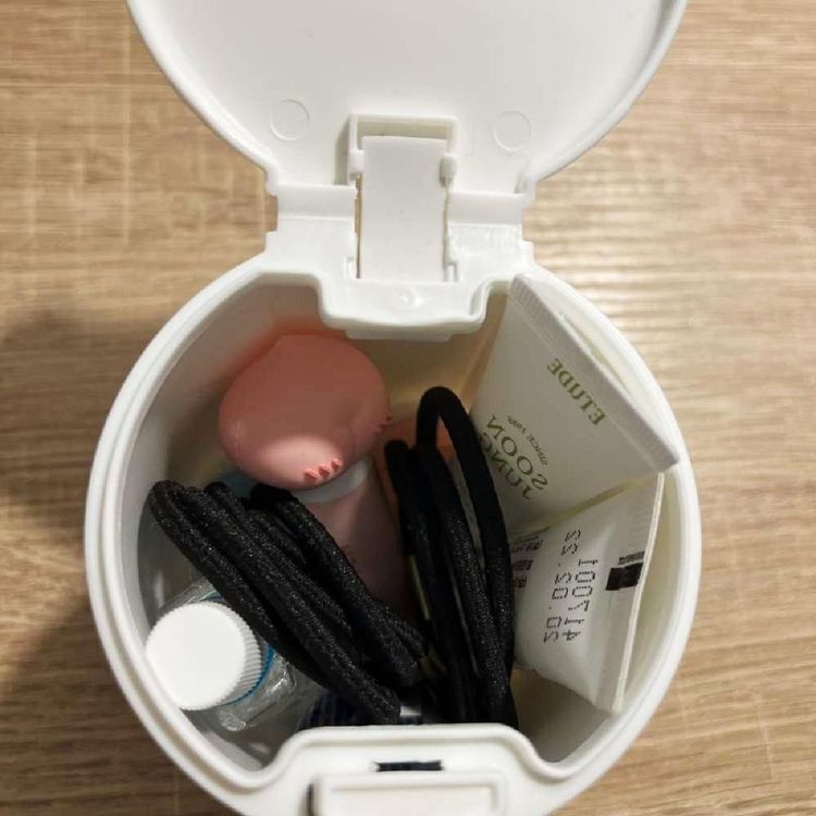 화장솜 원형 면봉 소품정리함 케이스 서랍정리함 홈플러스 택배배송