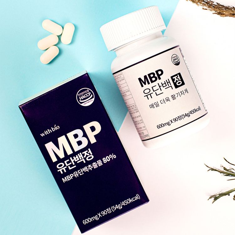 WITHBIO MBP 유단백정 단백질추출물 600mg 90정 | 홈플러스 판매자택배