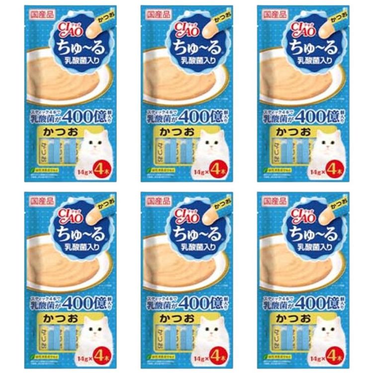 반려묘간식 고양이 츄르 스틱 유산균 가다랑어 4개입 6p 반려묘 홈플러스 택배배송