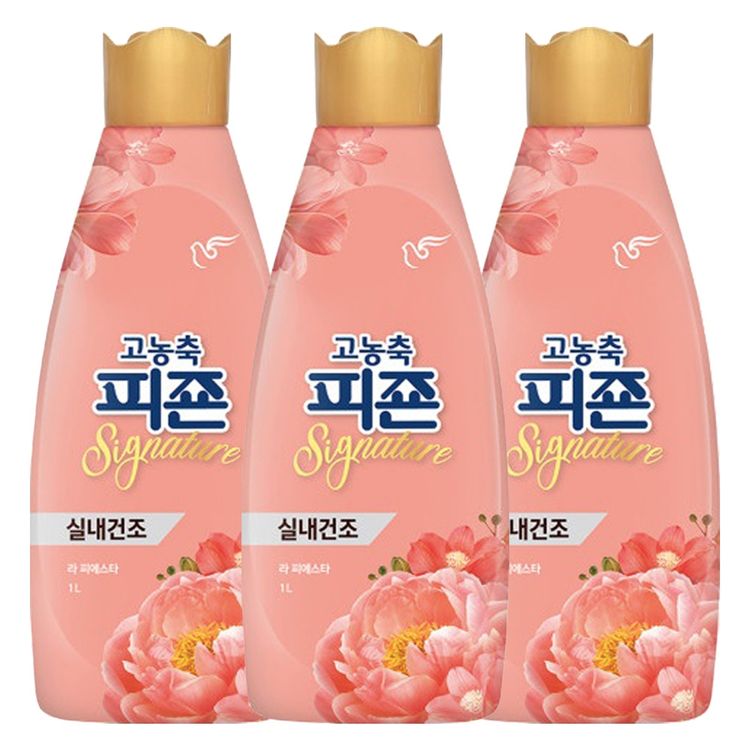고농축 피죤 실내건조 시그니처 라피에스타 용기 1l X 3개 홈플러스 택배배송