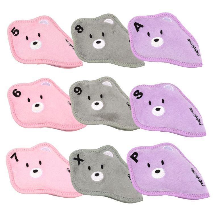 센스골프 폭신곰 아이언커버 9p 1세트 골프채커버 홈플러스 택배배송