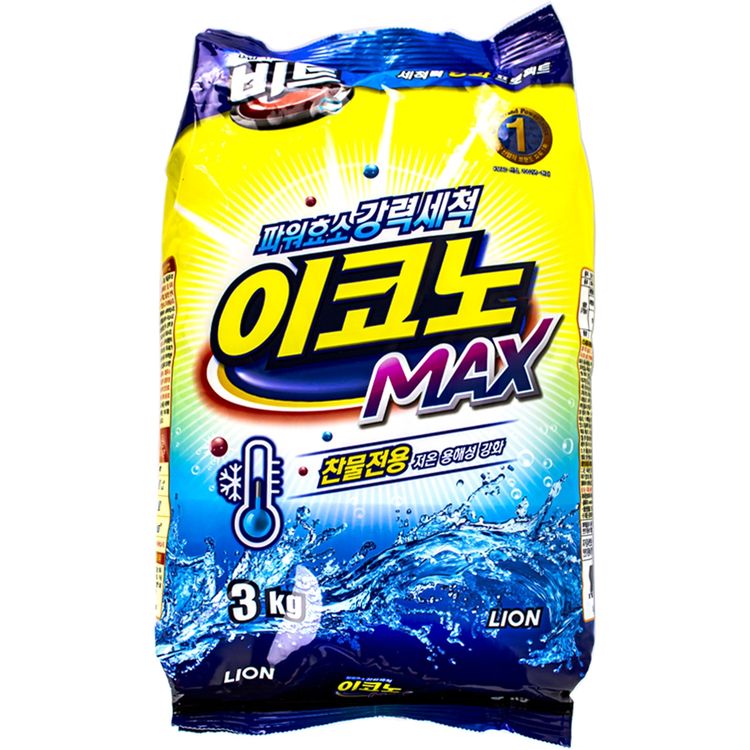 Lion 때가쏙비트 이코노max 찬물전용 리필 3kg 홈플러스 택배배송