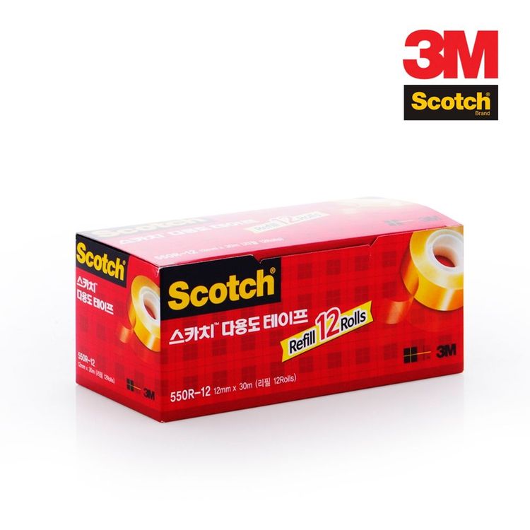 3m 실용적인 N70416818e0 스카치 다용도 테이프 12mmx30m 12개입 8377 홈플러스 택배배송