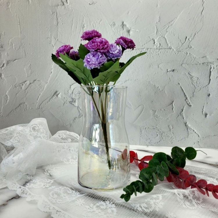 오브제 오로라 인테리어 유리화병 홀로그램 홈플러스 택배배송