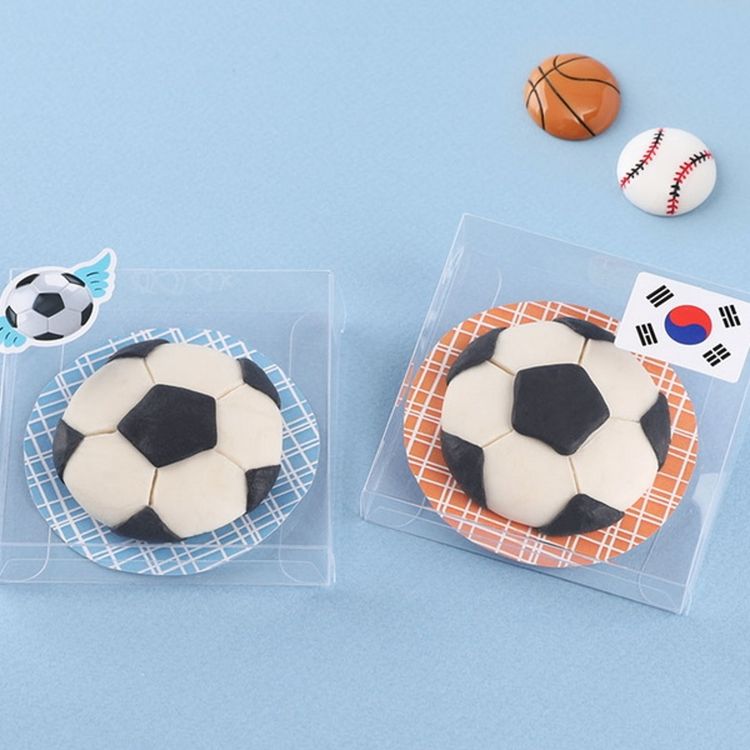바보사랑 축구공비누만들기4개쪼물락점토비누솝클레이소품 홈플러스 택배배송