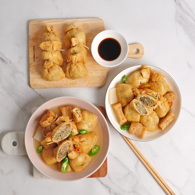 [CJ씨푸드] 속이 꽉찬 해물맛 유부주머니(어묵탕재료)/냉동 700g*2팩(총1.4kg) | 홈플러스 택배배송