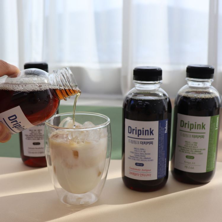 드립핑크 바로내린 브라질 500ml X 3병 더치콜드브루 원액커피 홈플러스 택배배송