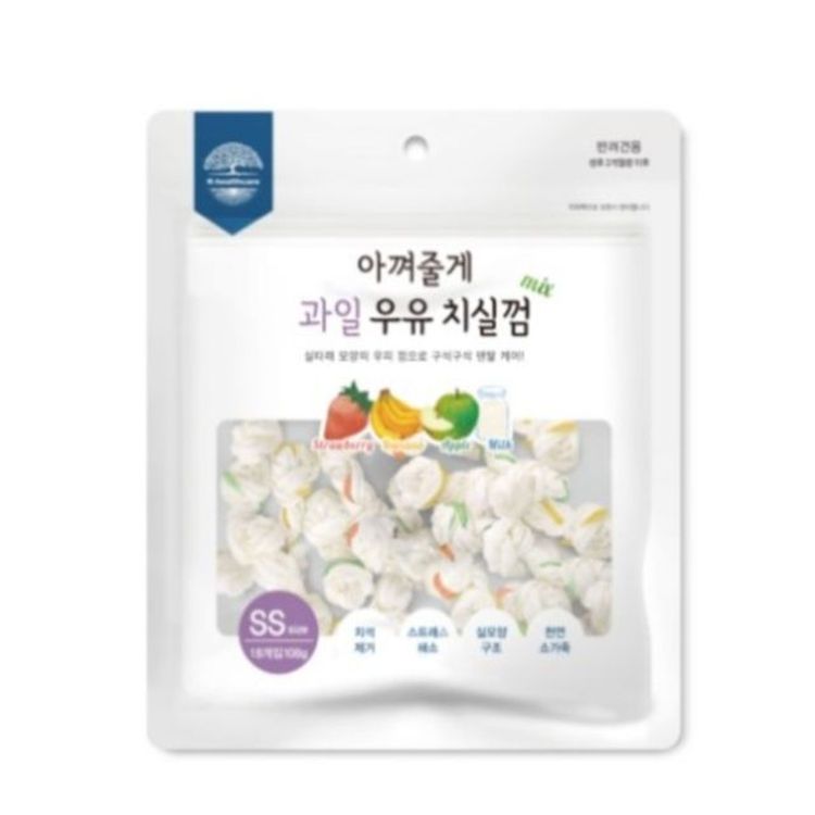 아껴줄게 과일우유 치실껌 혼합 Ss 18개입 홈플러스 택배배송
