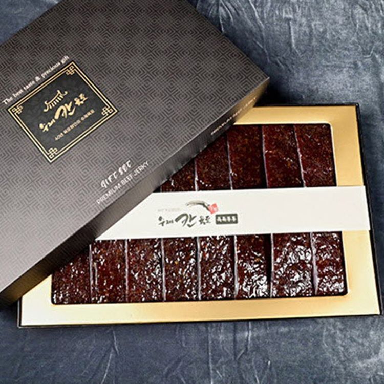 칸육포 촉촉통통 수제 쇠고기 육포 선물세트 480g60g X 8팩 홈플러스 택배배송
