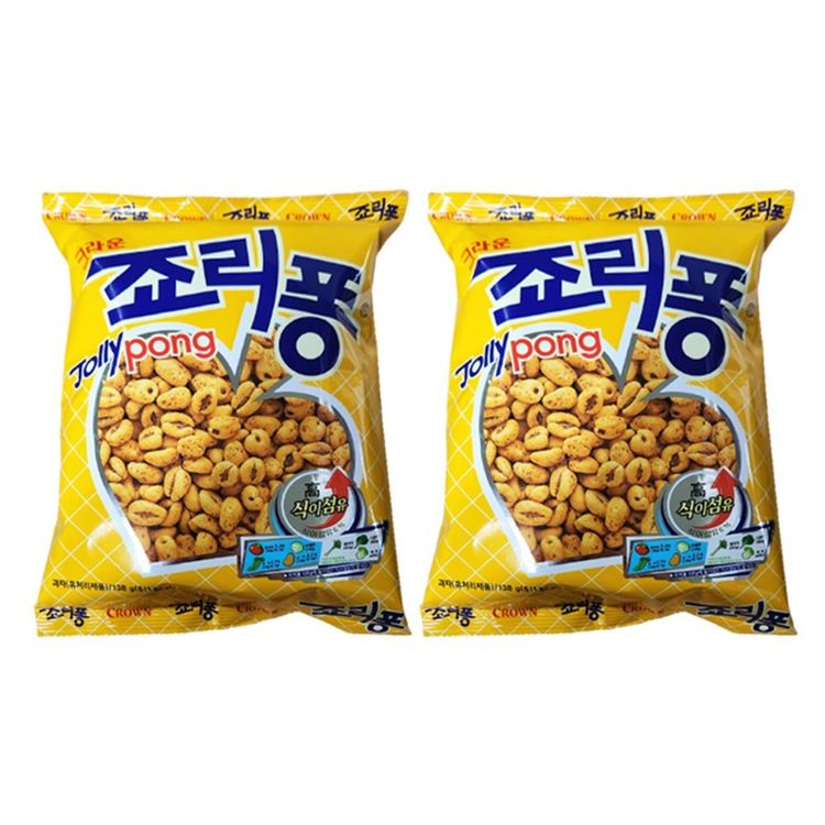 크라운 죠리퐁 대 135g 2개 바삭한 봉지 과자 스낵 홈플러스 택배배송
