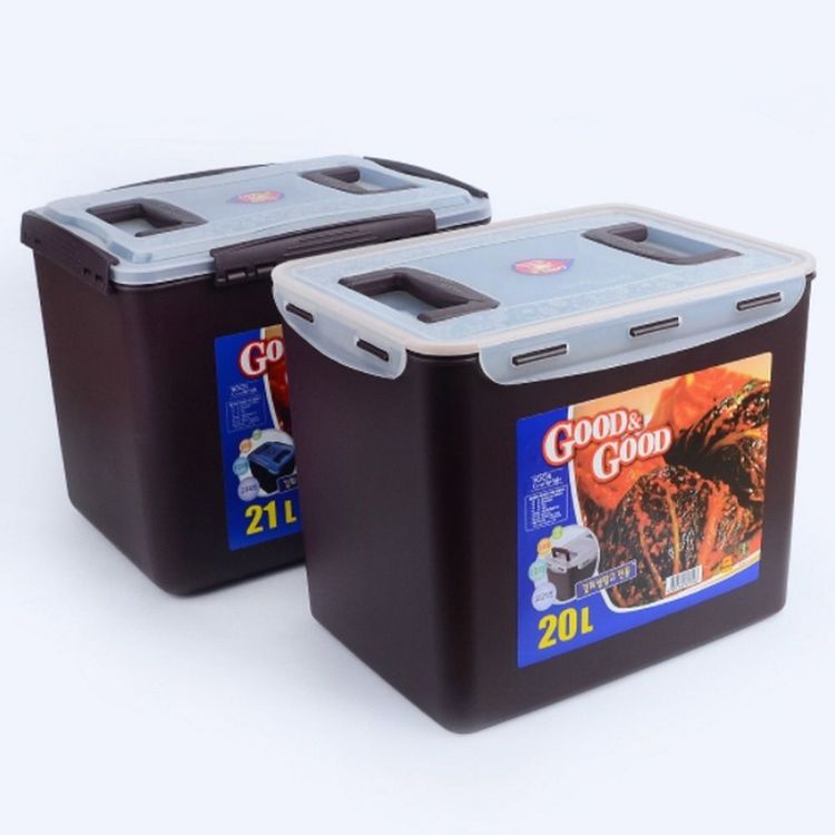 플라스틱 음식 김장 보관 밀폐 용기 김치통 20l 21l 홈플러스 택배배송