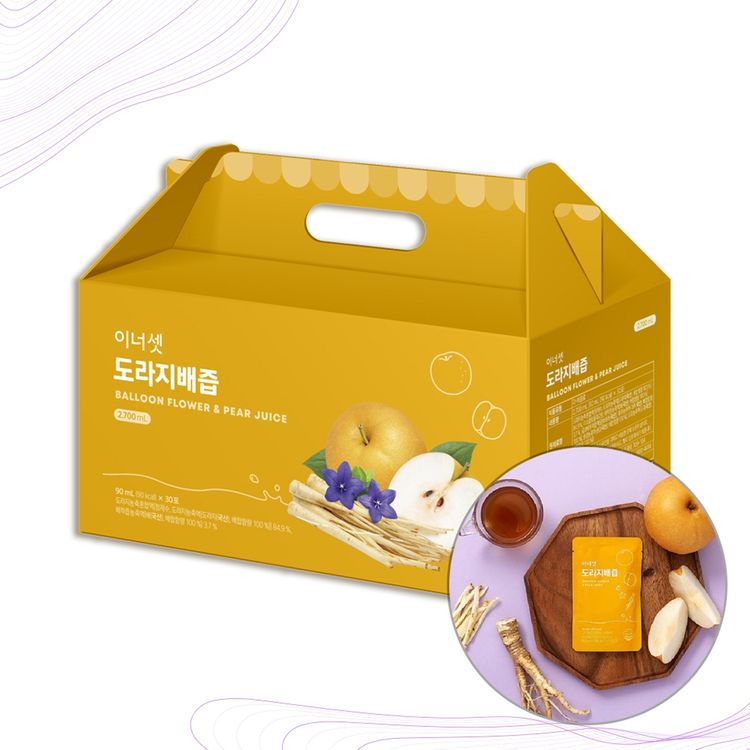 이너셋 곰보배추 모과 생강 대추 배 도라지 즙 30포 홈플러스 택배배송