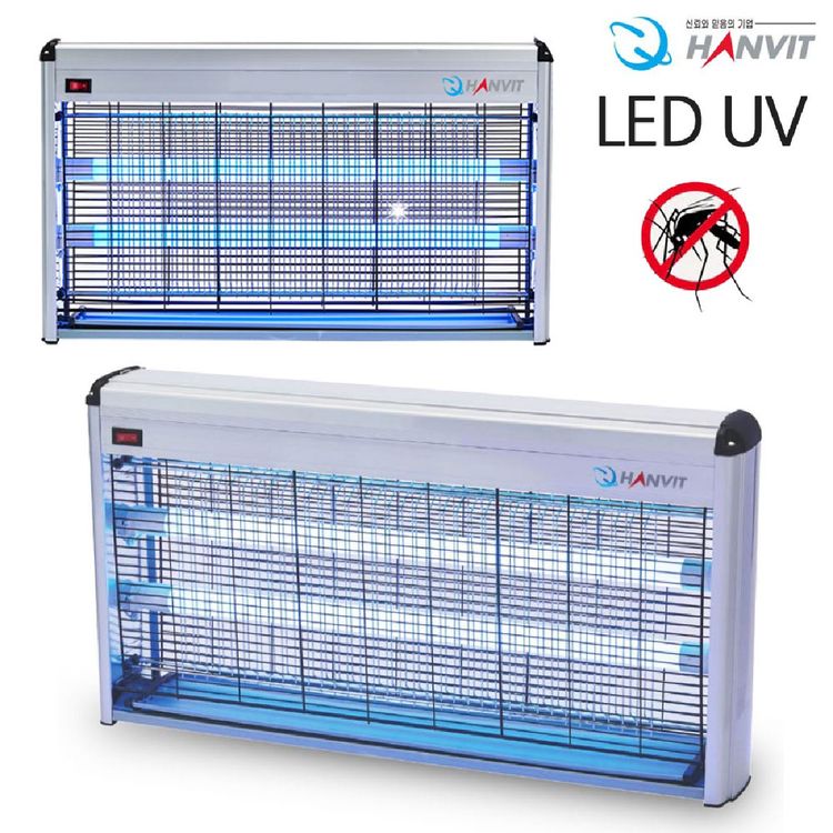 Hanvit Led Uv램프 전격살충기 40w해충퇴치기 모기퇴치기벌레퇴치 포충기 홈플러스 택배배송