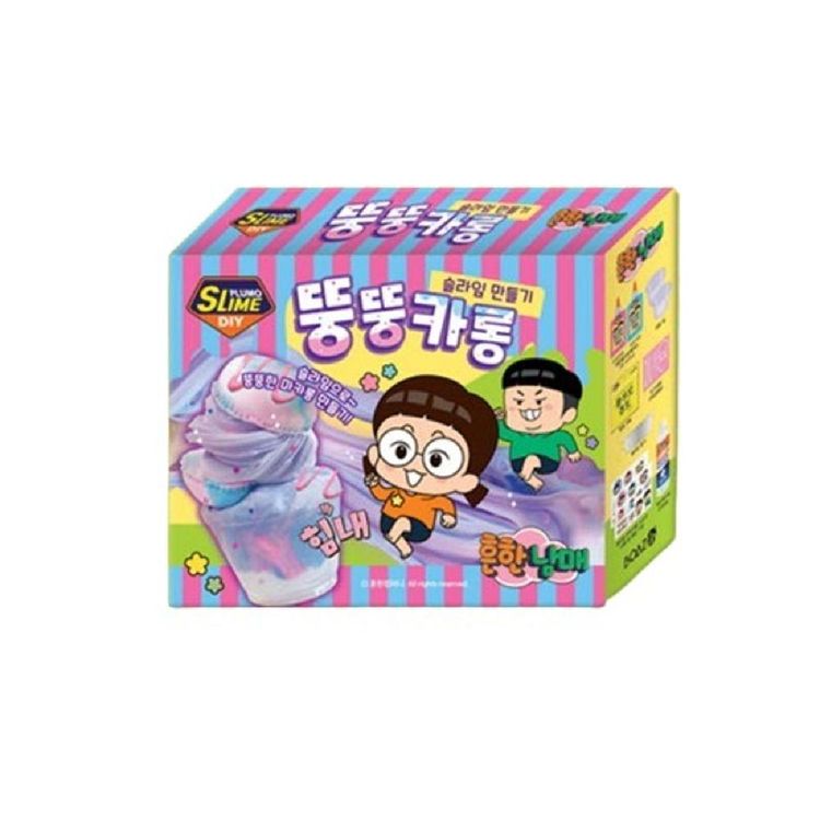 뚱뚱카롱슬라임 점토 만들기 장난감 액티베이터 놀이 홈플러스 택배배송