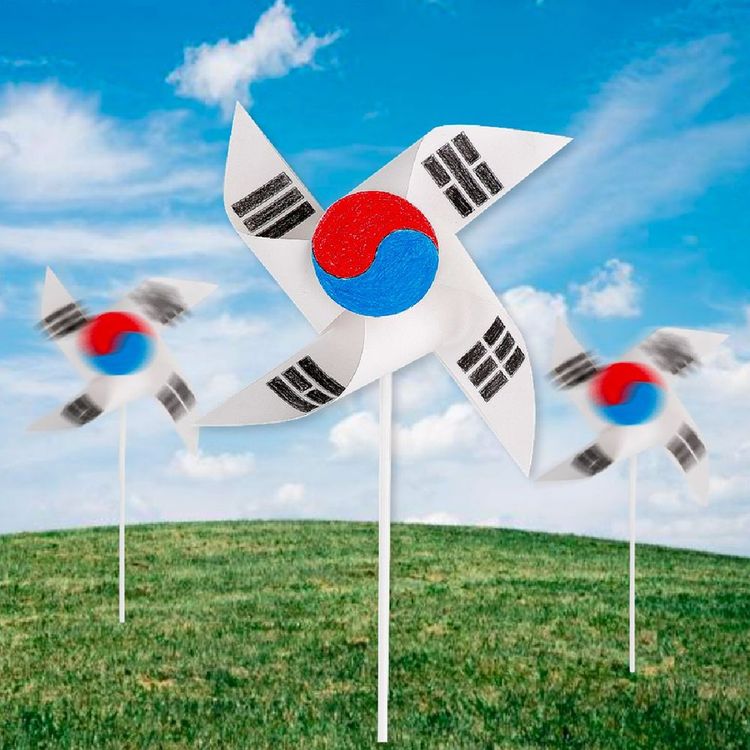 Diy692 바람개비만들기 태극기 홈플러스 택배배송