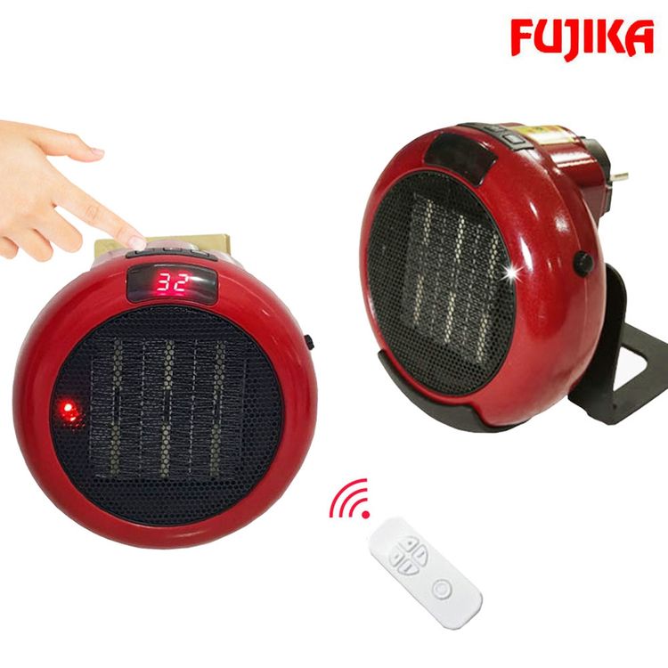 후지카 플러그히터 미니온풍기 500w 리모컨형미니히터 난로열풍기 소형온풍기 홈플러스 택배배송