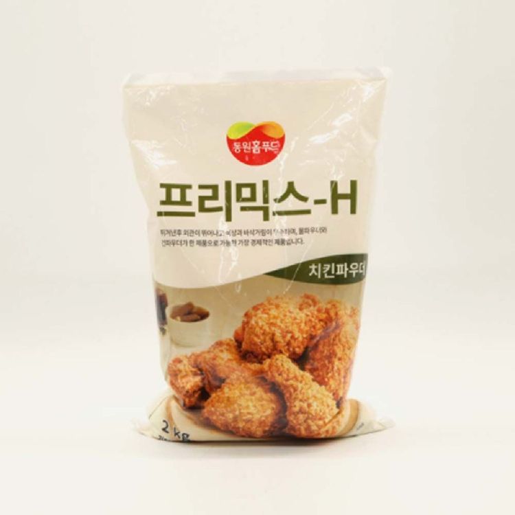 동원홈푸드 마일드 치킨파우더 2kg 식자재 식료품 가공식품 냉동식품 치킨튀김가루 치킨 가라 홈플러스 택배배송