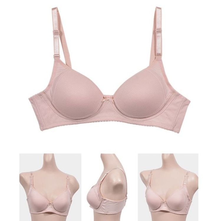 비비안엠보 무늬 노와이어 몰드 A컵 브라 홈플러스 택배배송