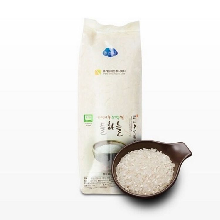 23년산들하늘쌀 유기농 백미 1kg 홈플러스 택배배송