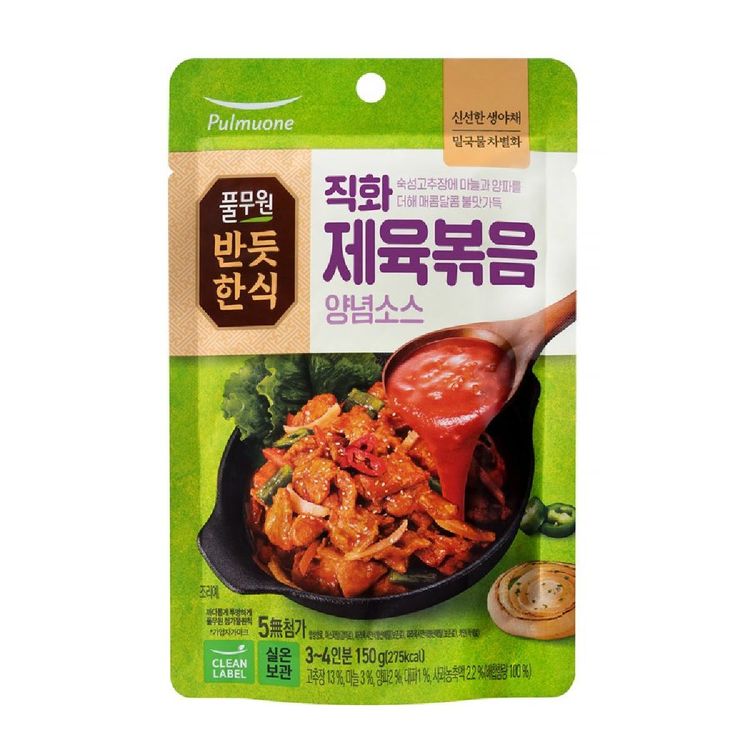 풀무원 반듯한식 직화 제육볶음 양념소스 150g 홈플러스