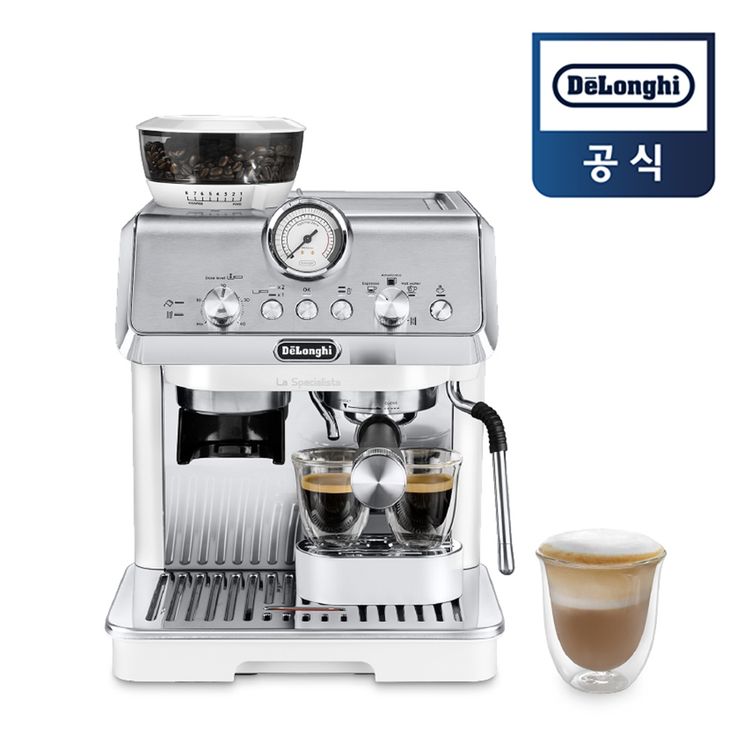 드롱기 홈 바리스타 커피머신 라 스페셜리스타 아르떼 화이트 Krec9155w 홈플러스 택배배송