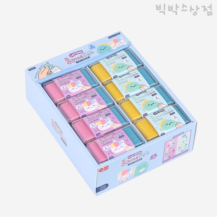 빅박스상점 700 레이지스타 클레이 지우개 32개 1박스 수정 문구 필기 잘지워지는 미술 홈플러스 택배배송