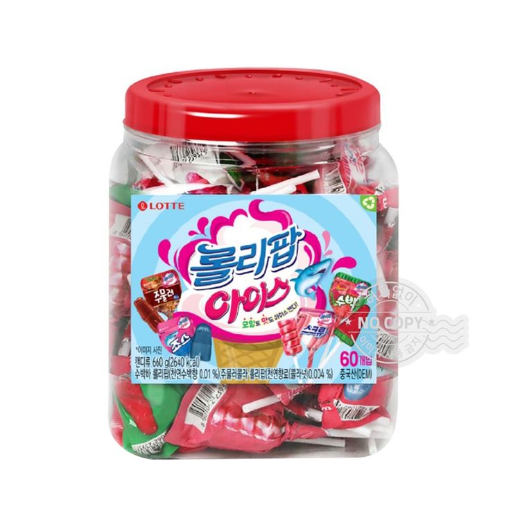 롯데 롤리팝 아이스 통 660g 홈플러스 택배배송