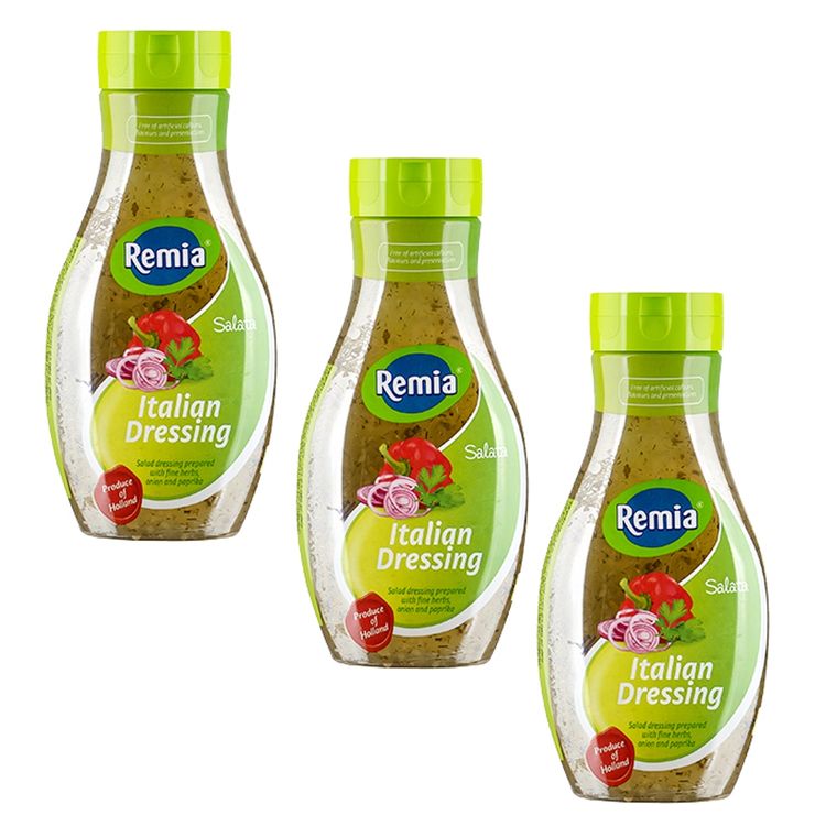 레미아 이탈리안 드레싱 500ml X 3개 네덜란드 샐러드 감자튀김 드레싱 홈플러스 택배배송