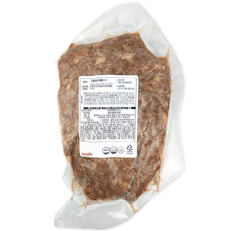 선진fs 선진fs 그릴향 돈육 불고기 1kg 한돈 반찬 탑핑 토핑 홈플러스 판매자택배