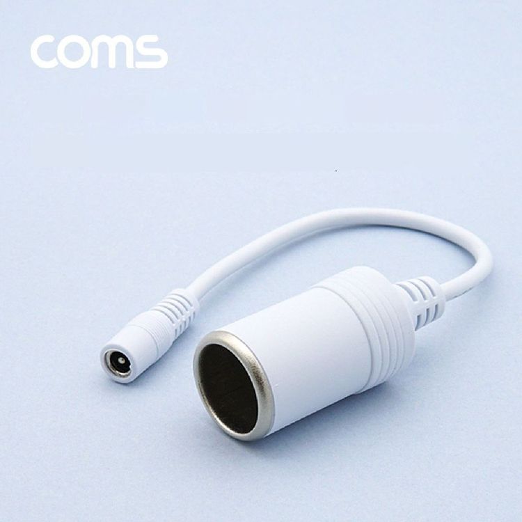 Coms 차량용 시가잭 전원 케이블 Dc 55 F 잭 홈플러스 택배배송