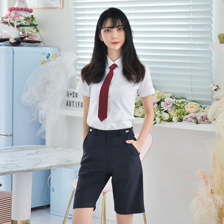 빅사이즈 허리조절 네이비 교복 반바지 여자 Ss~6xl 홈플러스 택배배송