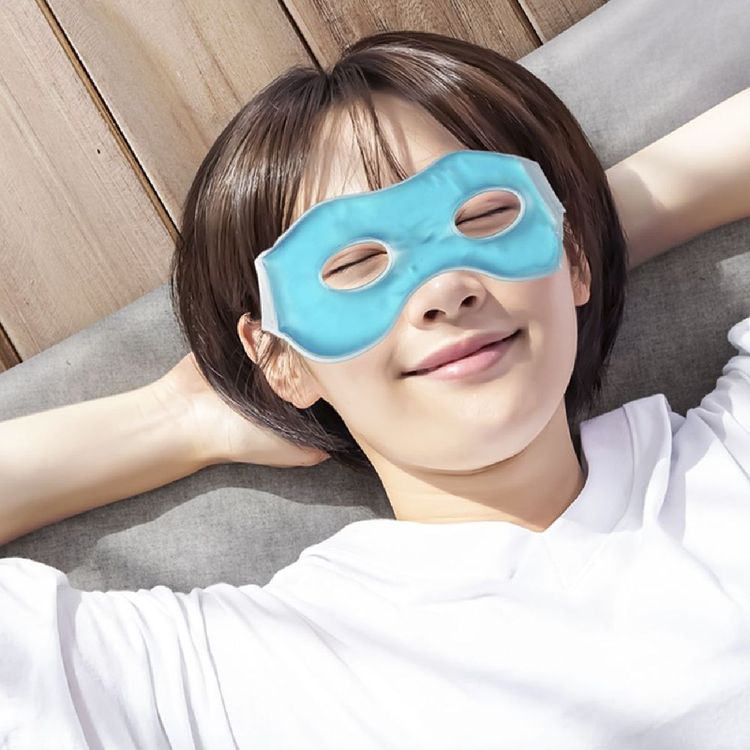 릴렉싱 냉온찜질 아이스 안대 3p세트 눈쿨팩 찜질안대 홈플러스 택배배송