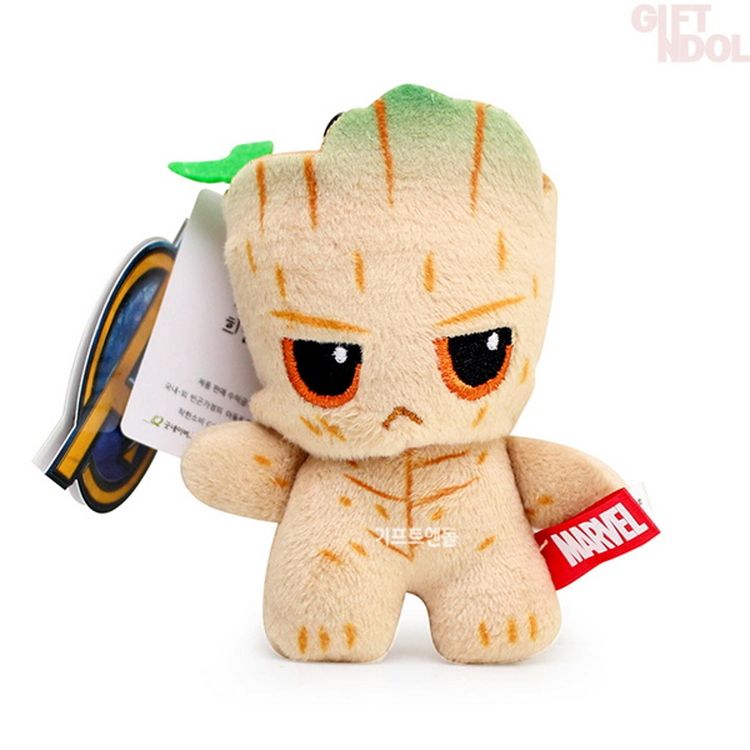 바보사랑 기프트앤돌 정품 뉴 마블 그루트 가방고리 8cm 홈플러스 택배배송