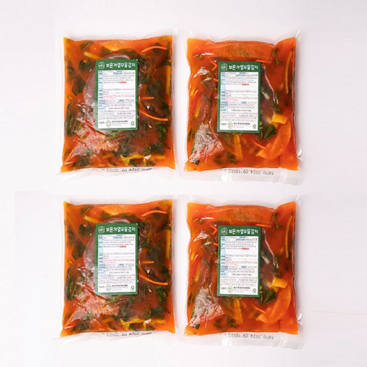 열무물김치 열무김치 열무국수 김치국수 500g X 4봉 홈플러스 택배배송