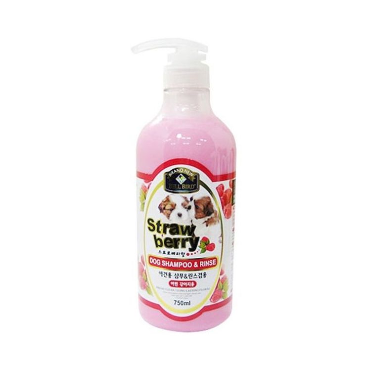 애견샴푸 강아지용 샴푸앤린스 750ml 스트로베리향 홈플러스 택배배송