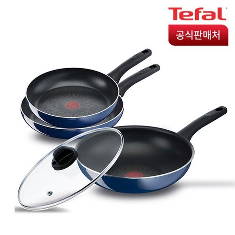 테팔 세라믹 포스 4종세트후라이팬20cm24cm웍28cm정품 유리뚜껑28cm 홈플러스 택배배송
