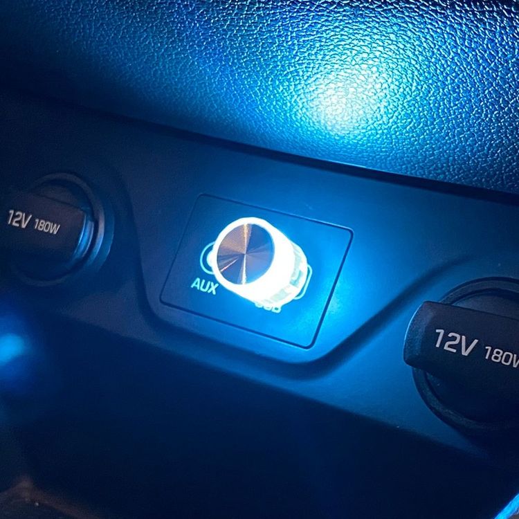 자동차 차량용 Led 미니 Usb 무드등 풋등 스카이 홈플러스 택배배송
