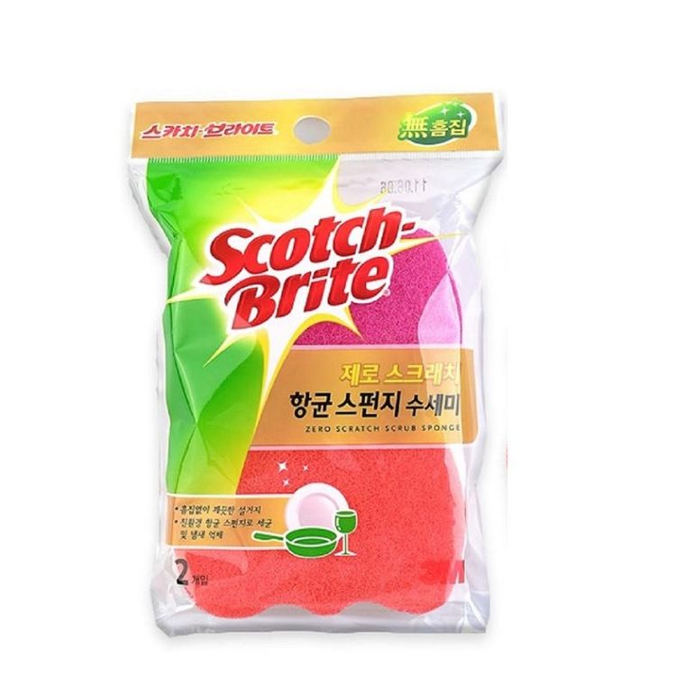 3m 제로 스크래치 스폰지 수세미 2입 홈플러스